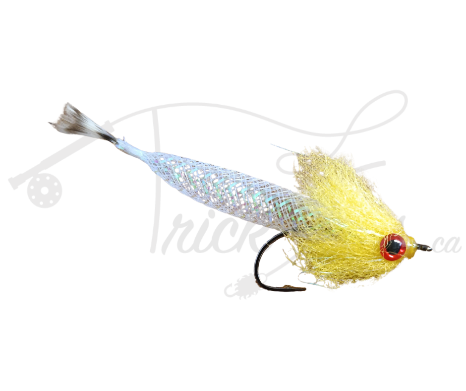 Mylar Hair Minnow Yellow – Trickflies.ca Inc.