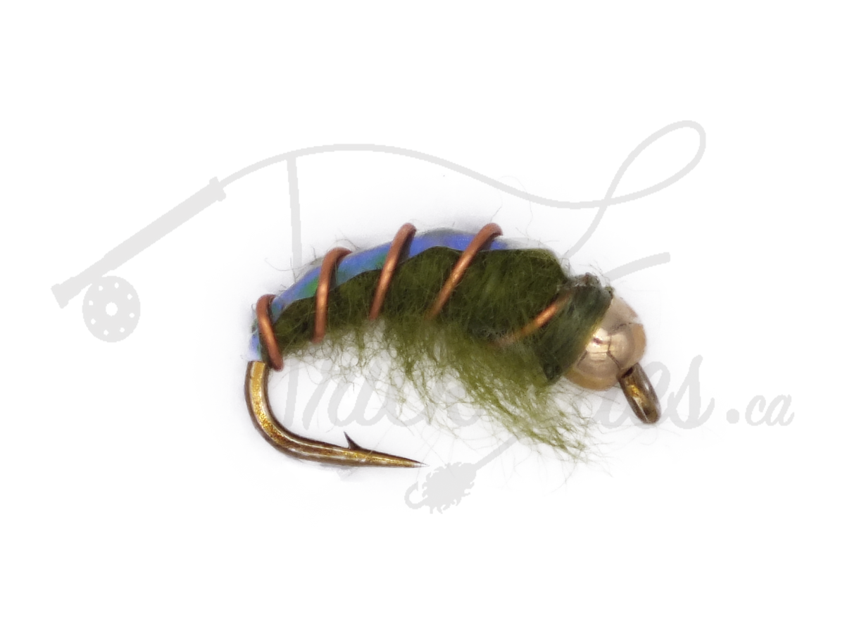 Beadhead Crystal Back Scud Olive – Trickflies.ca Inc.