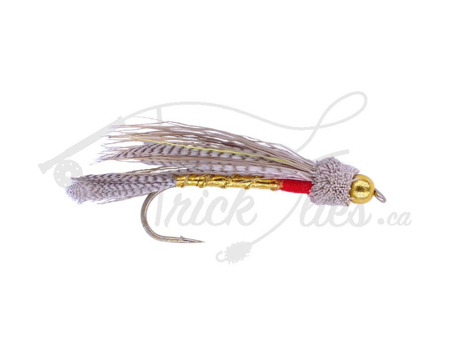 Beadhead Gold Rolled Muddler – Trickflies.ca Inc.